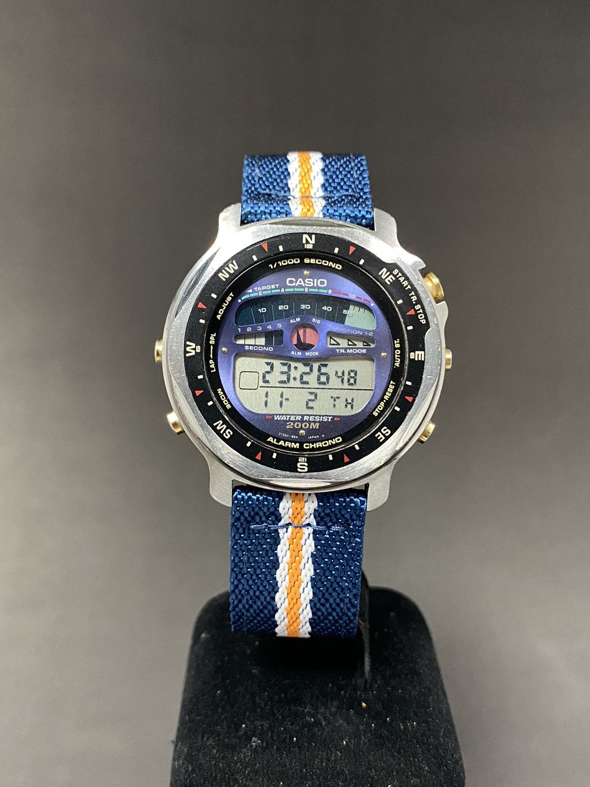 Japanese Brand × Vintage Rare Vintage CASIO STR-2000 Japan Digital Men ...