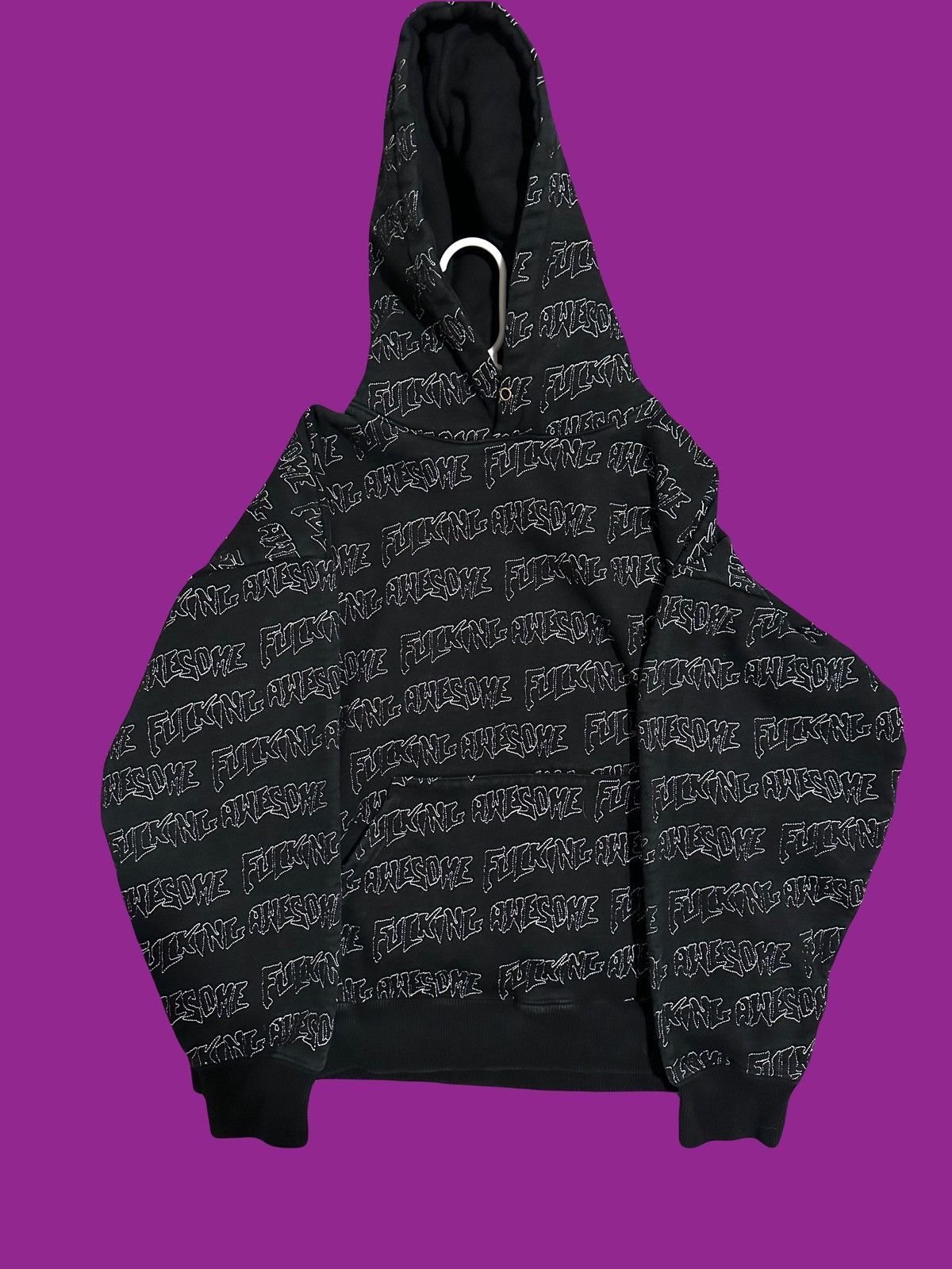Fucking Awesome × Streetwear × Vintage Fucking Awesome Stamp Hoodie