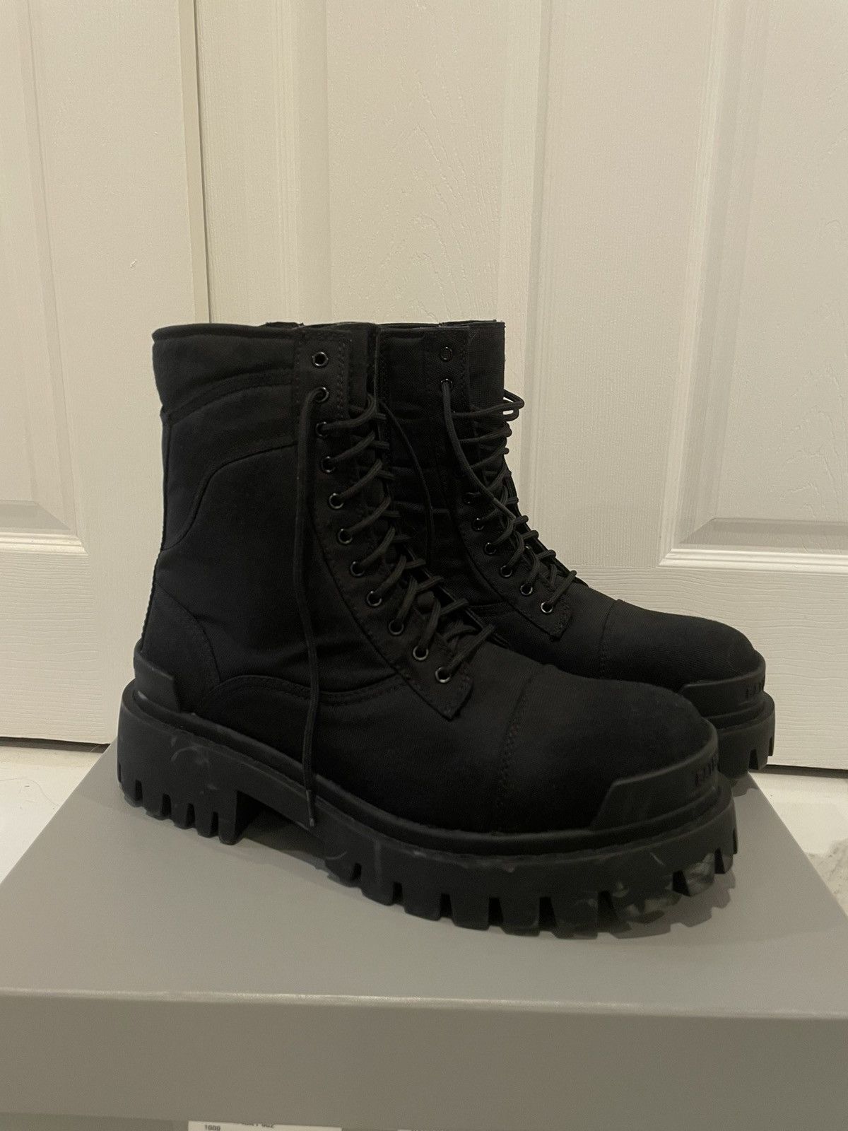 Balenciaga Strike Boots | Grailed