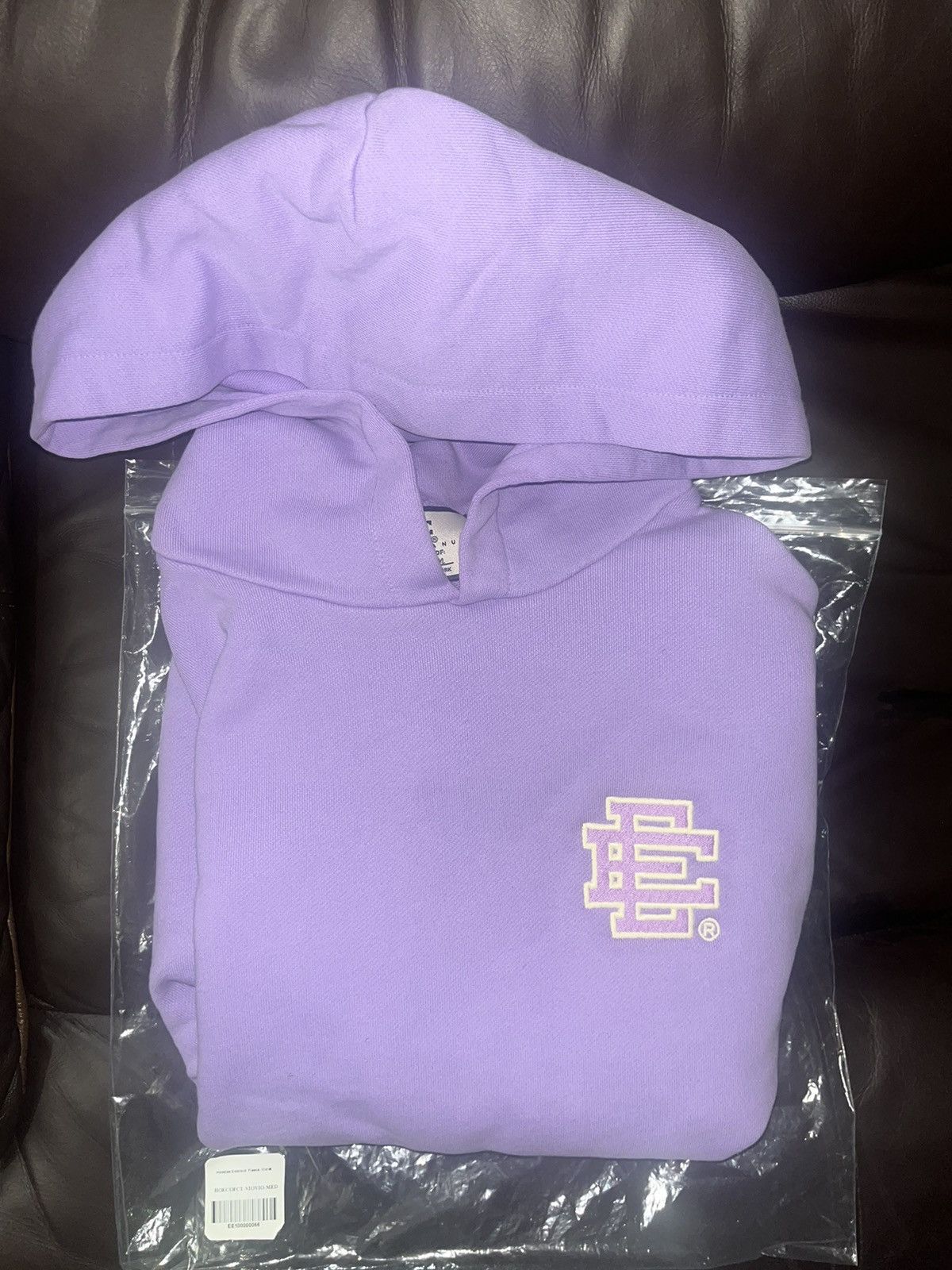 Eric Emanuel × Streetwear *RARE* Eric Emanuel Lavender Basic Hoodie Size M | Grailed