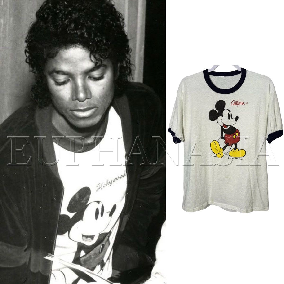 Disney × Tee Shirt × Vintage Mickey Mouse Disney Shirt*Style Disney × Tee Shirt × Vintage Mickey Mouse Disney Shirt*Style