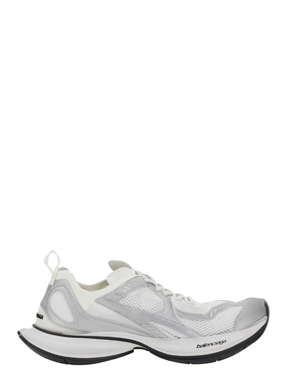 Balenciaga 'Circuit' Grey Sneakers with Logo on the Sole and Back in ...