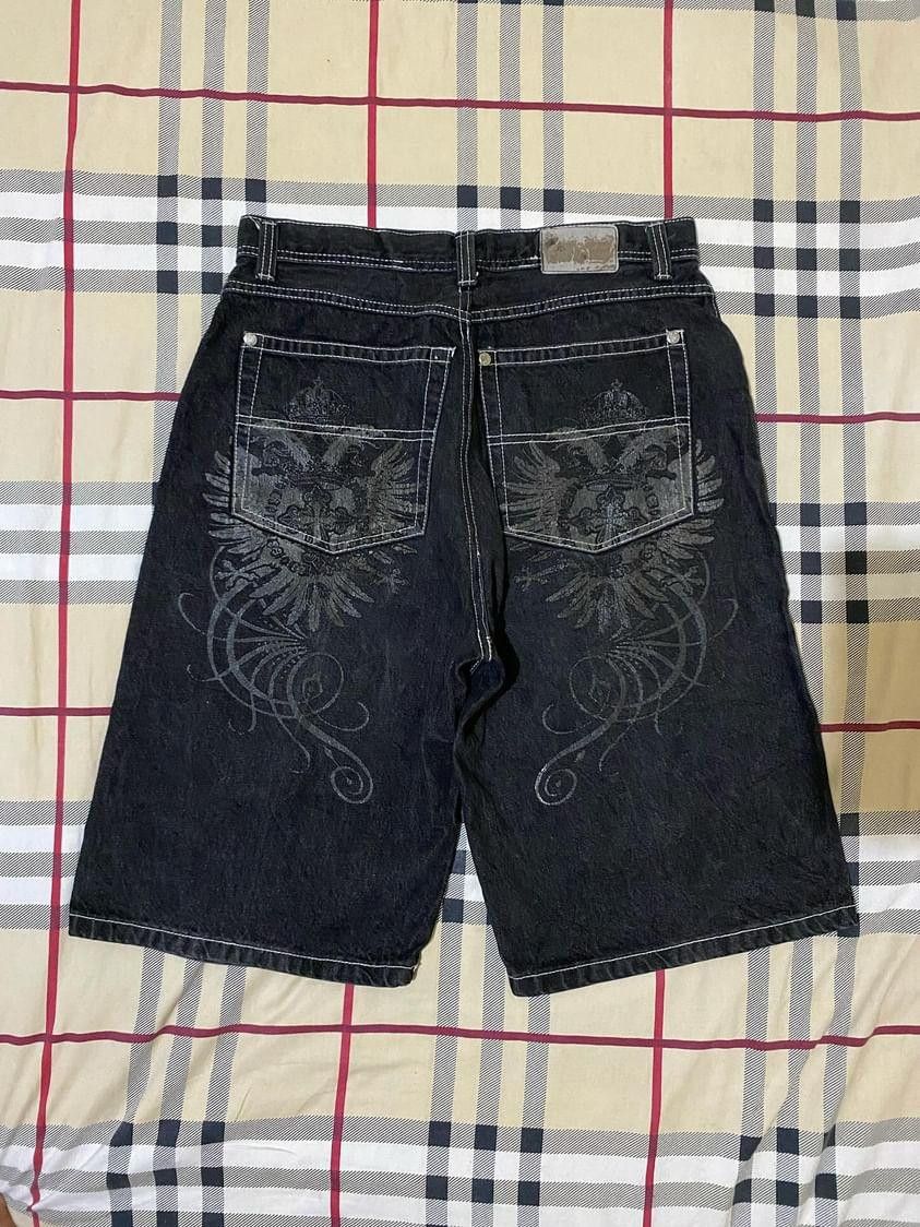 Affliction × JNCO × Vintage grunge baggy jorts | Grailed