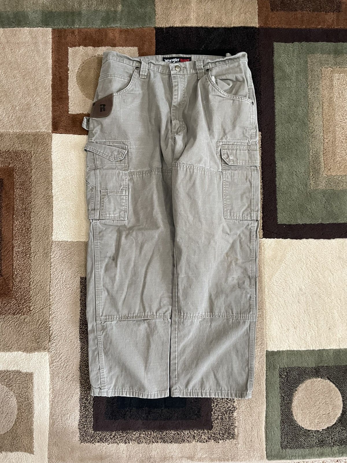 Vintage Vintage 00s Riggs Cargo Double Knee Pants | Grailed