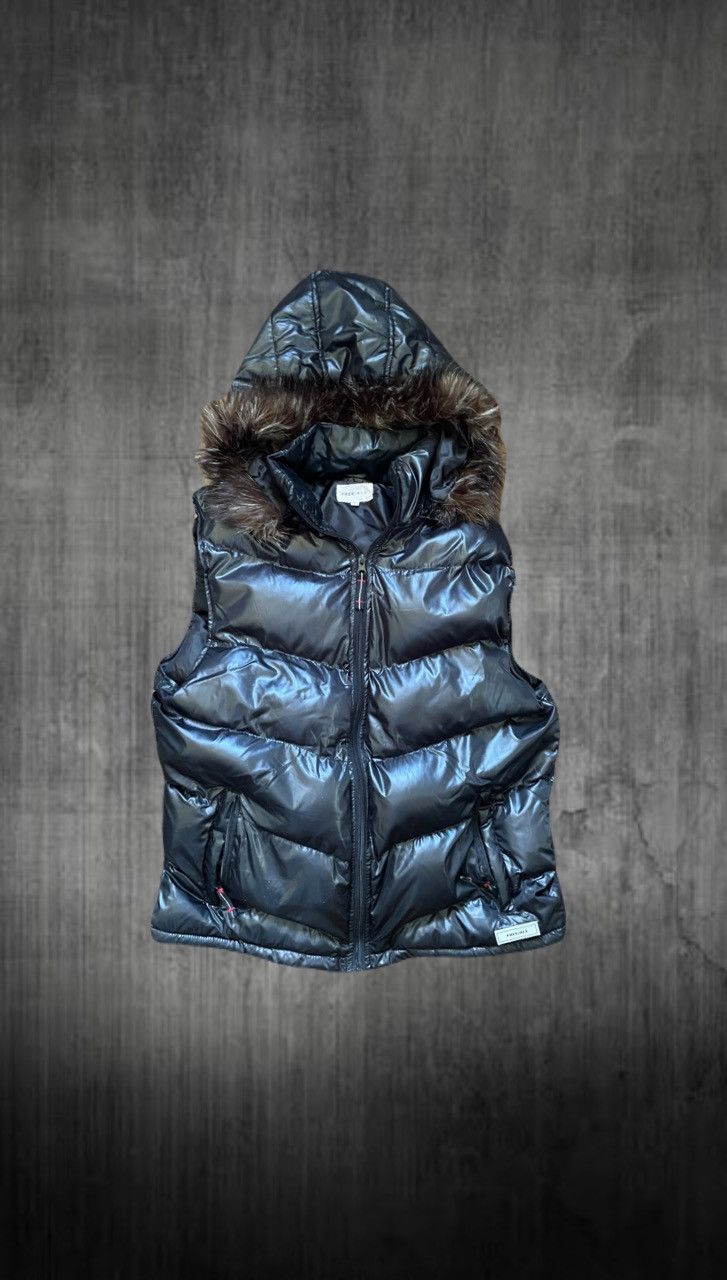 If Six Was Nine 2000s Japanese archive fur vkei puffer zip up vest ...