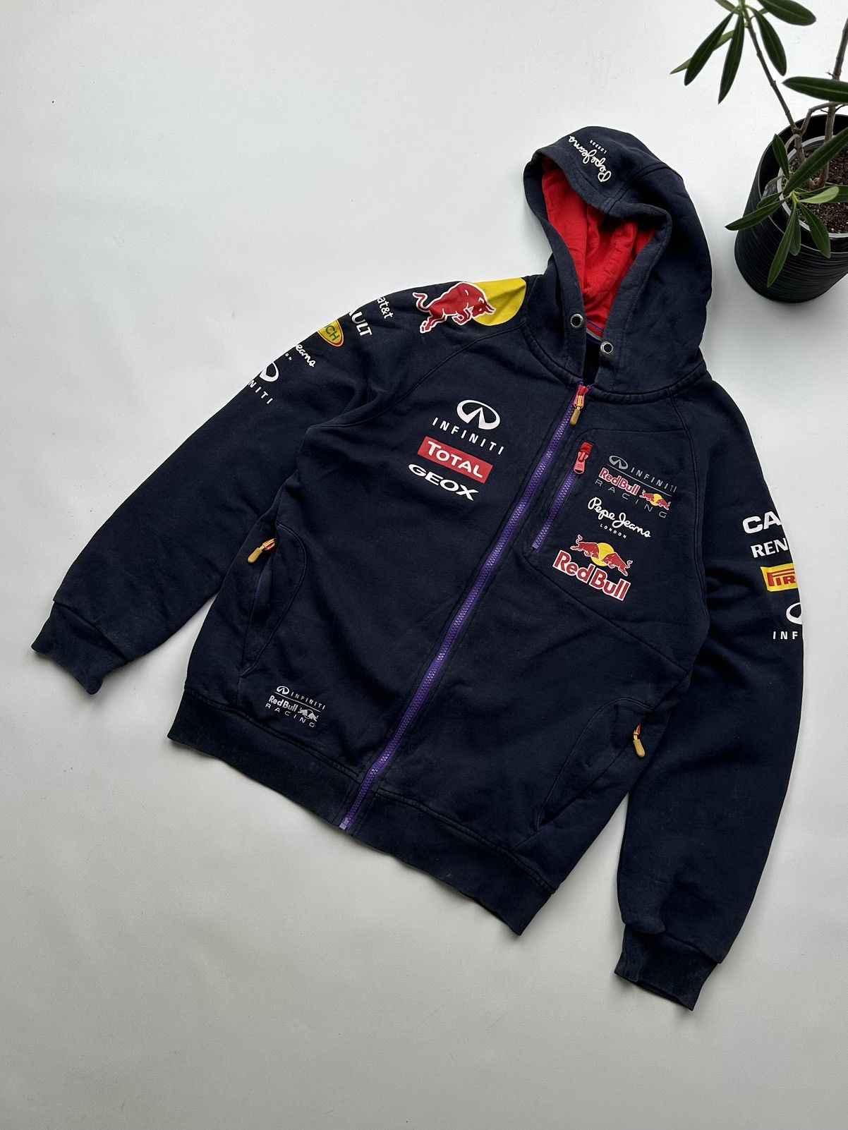 Red Bull Pepe Jeans Infinity Red Bull Racing Hoodie | Grailed