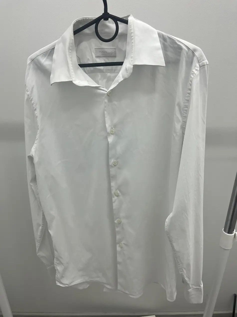 Prada Prada Classic Cotton Button Up Shirt | Grailed
