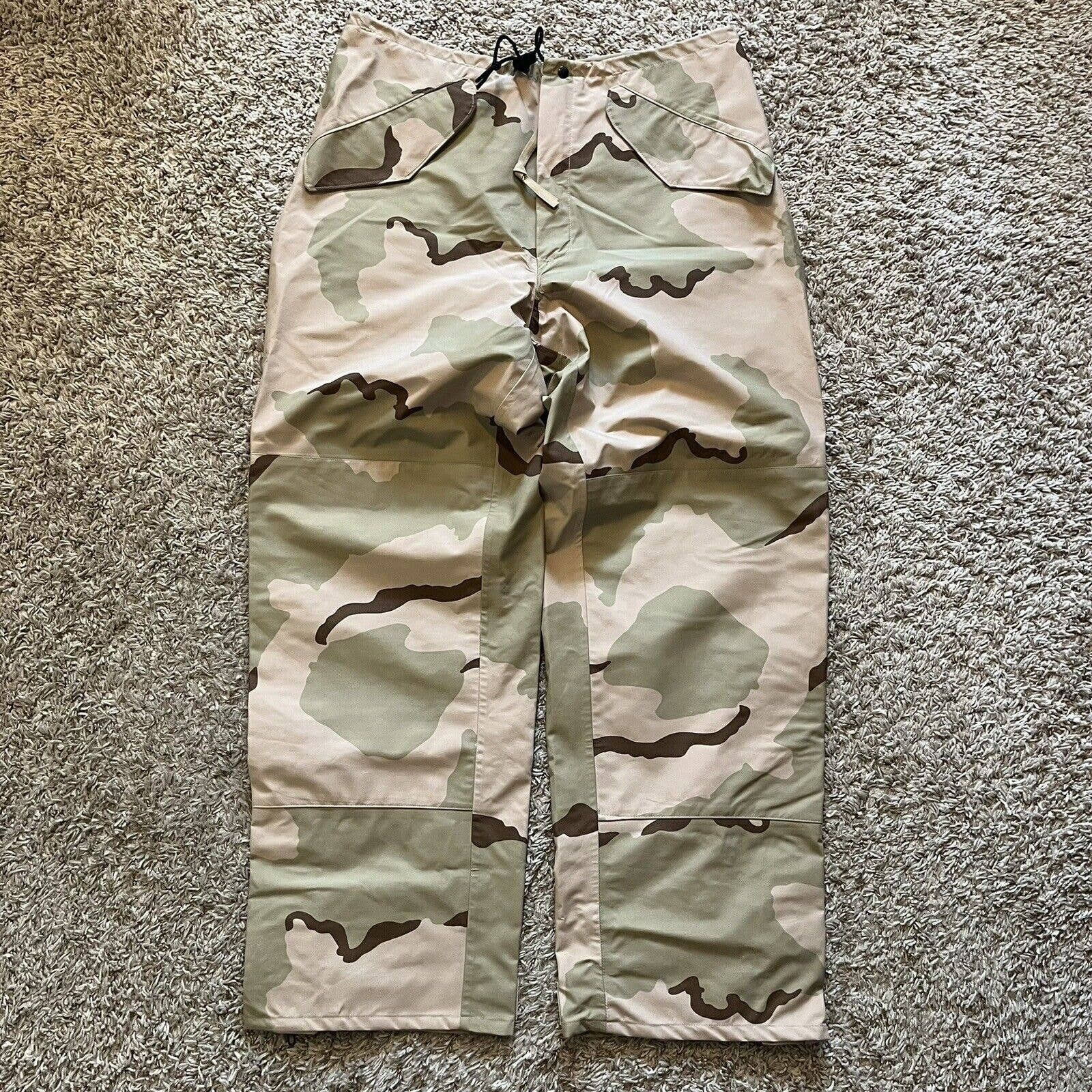 Military Army Trousers Extended Cold Weather Desert Camo Pants | Grailed