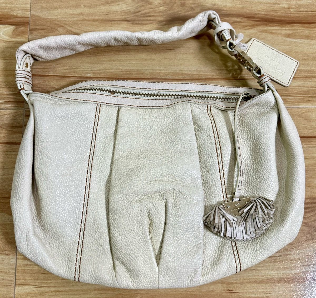 Lancel Lancel Leather Hobo Bag | Grailed