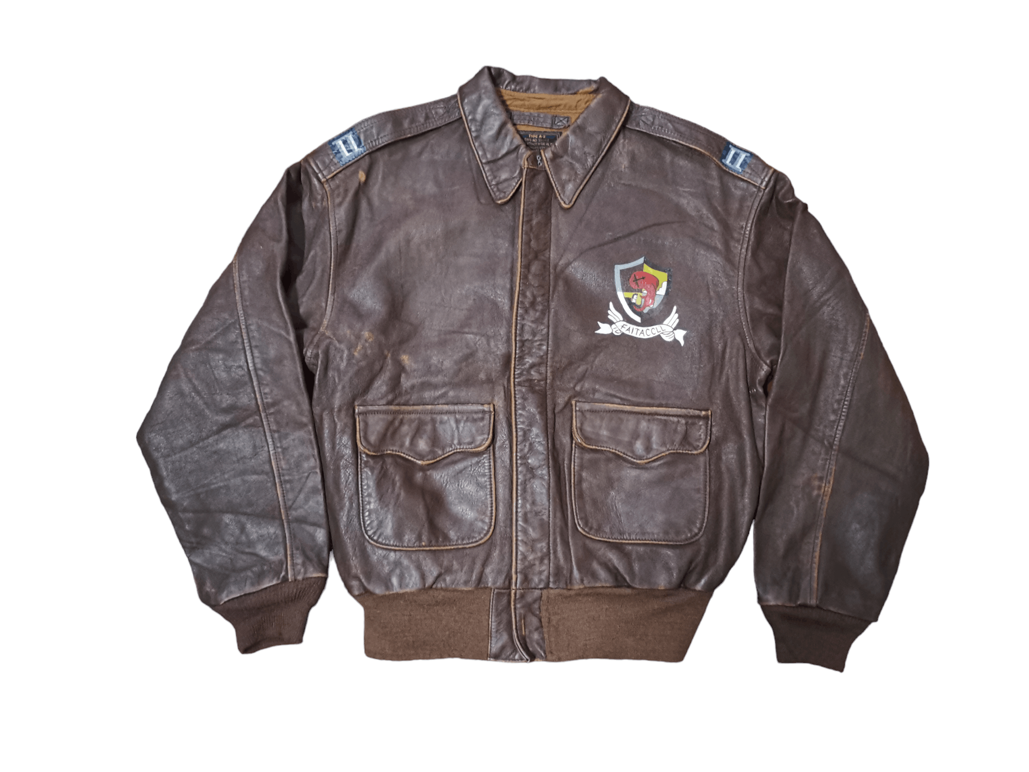 Avirex × Leather Jacket × Vintage 🔥Vtg Avirex Flight Jacket Leather Type A-2 Usaf | Grailed