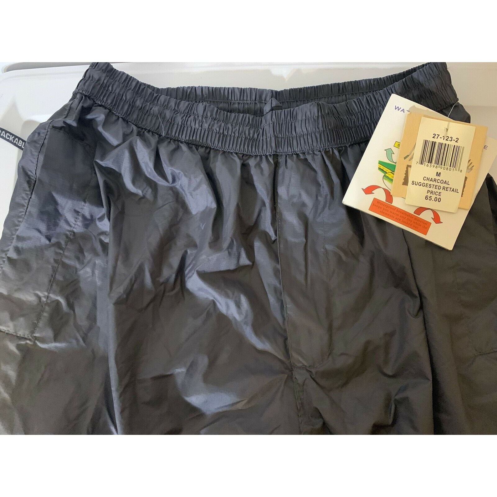Unkwn New WFS Element Gear Men’s Sz M Gray Waterproof Hunting Fish ...