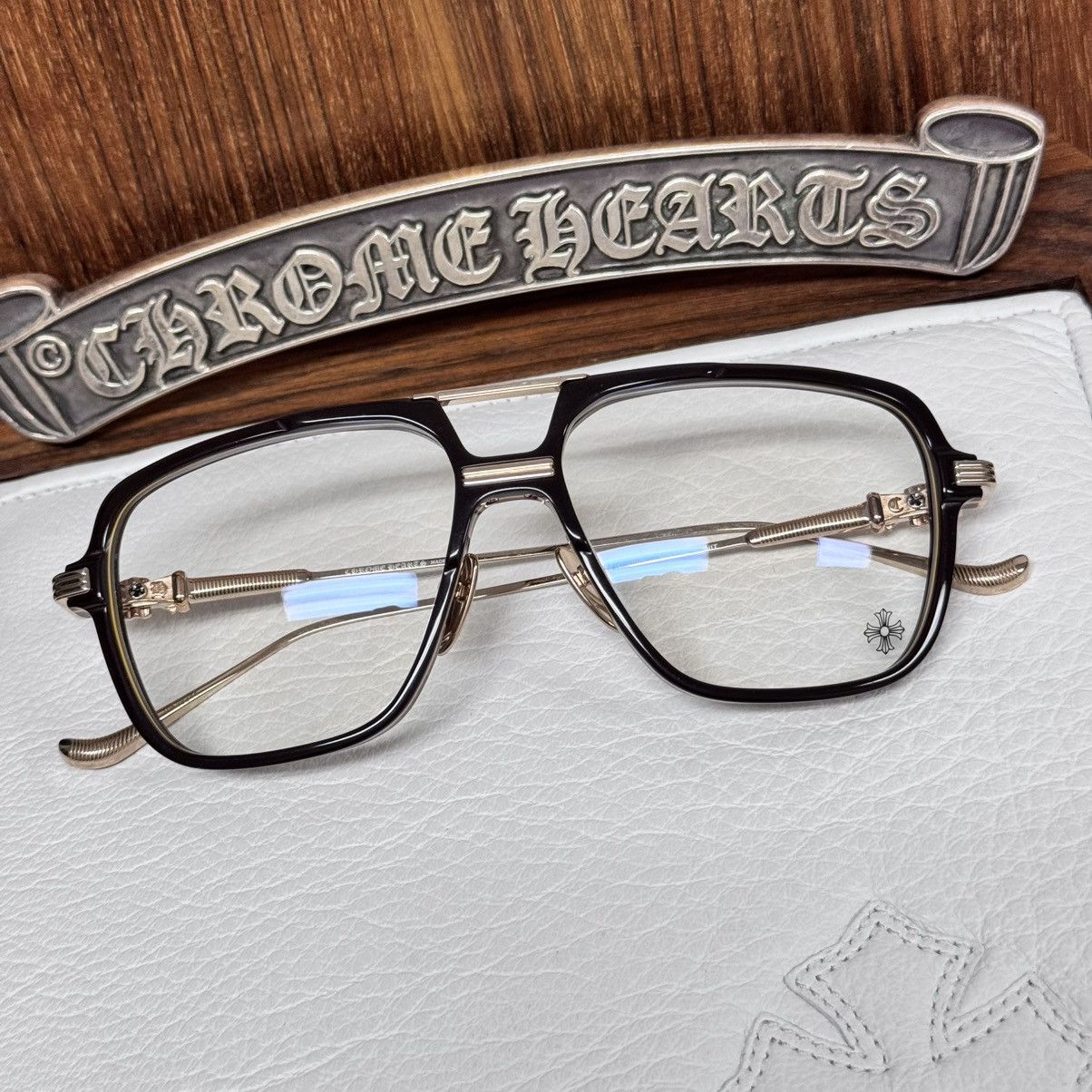 Chrome Hearts Chrome Hearts Init Glasses | Grailed