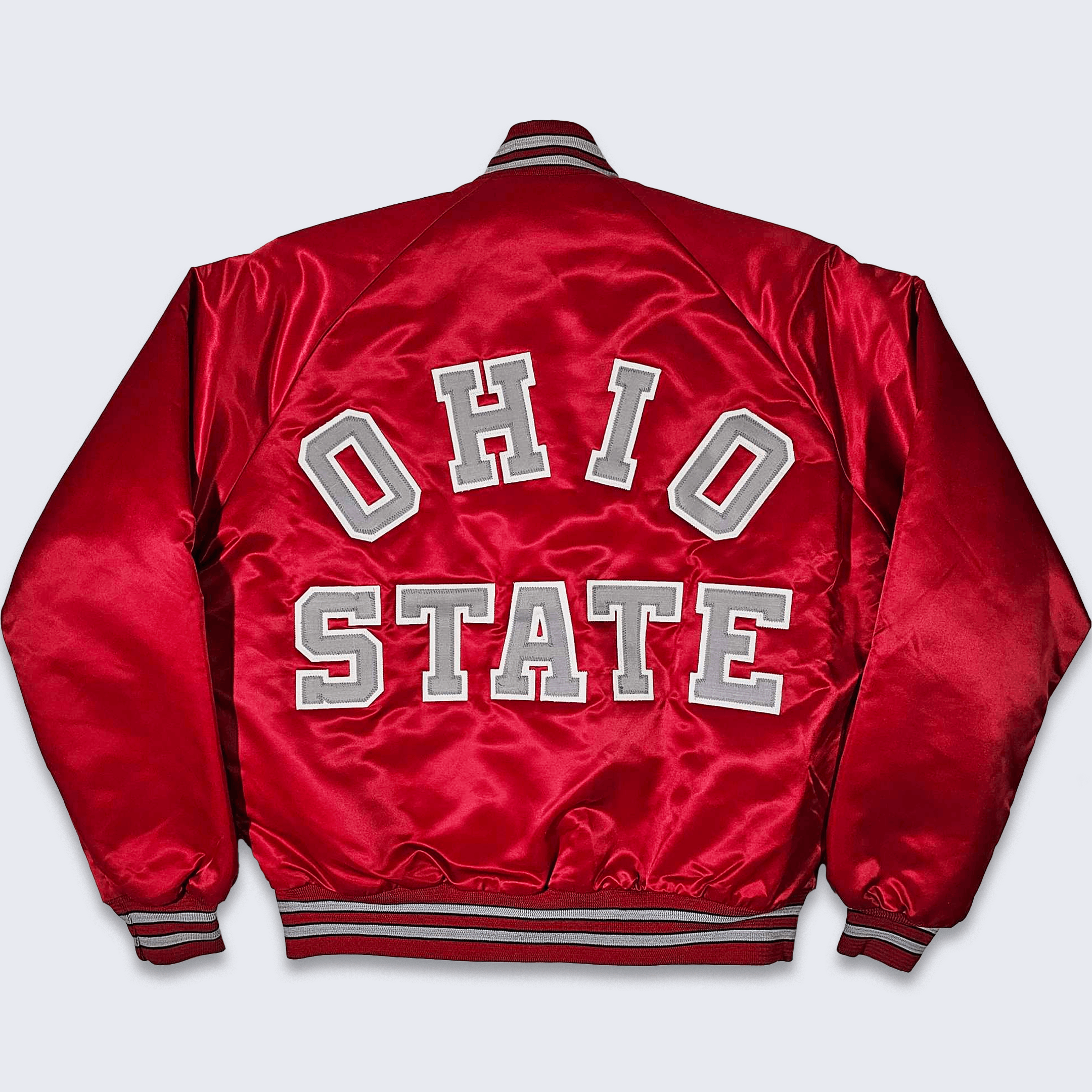 Chalk Line × Vintage Ohio State Buckeye 80s Chalk Line Satin Bomber ...