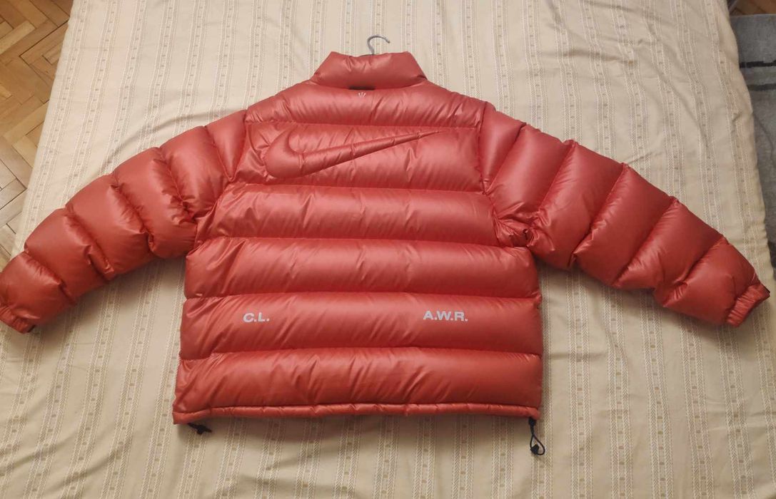 Drake Nike Nocta Red Sunset Puffer | Grailed