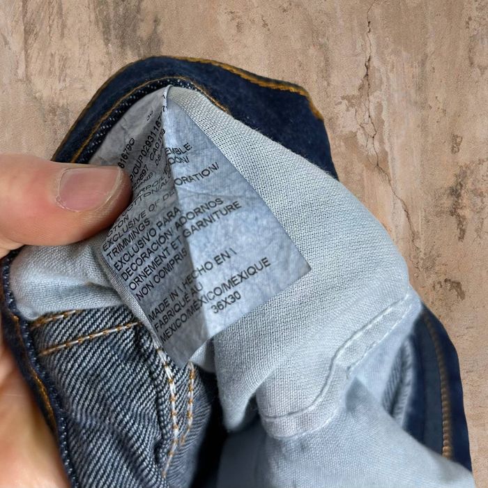 Vintage Dickies Work Jeans Dark Wash Denim Red label Straight Fit | Grailed