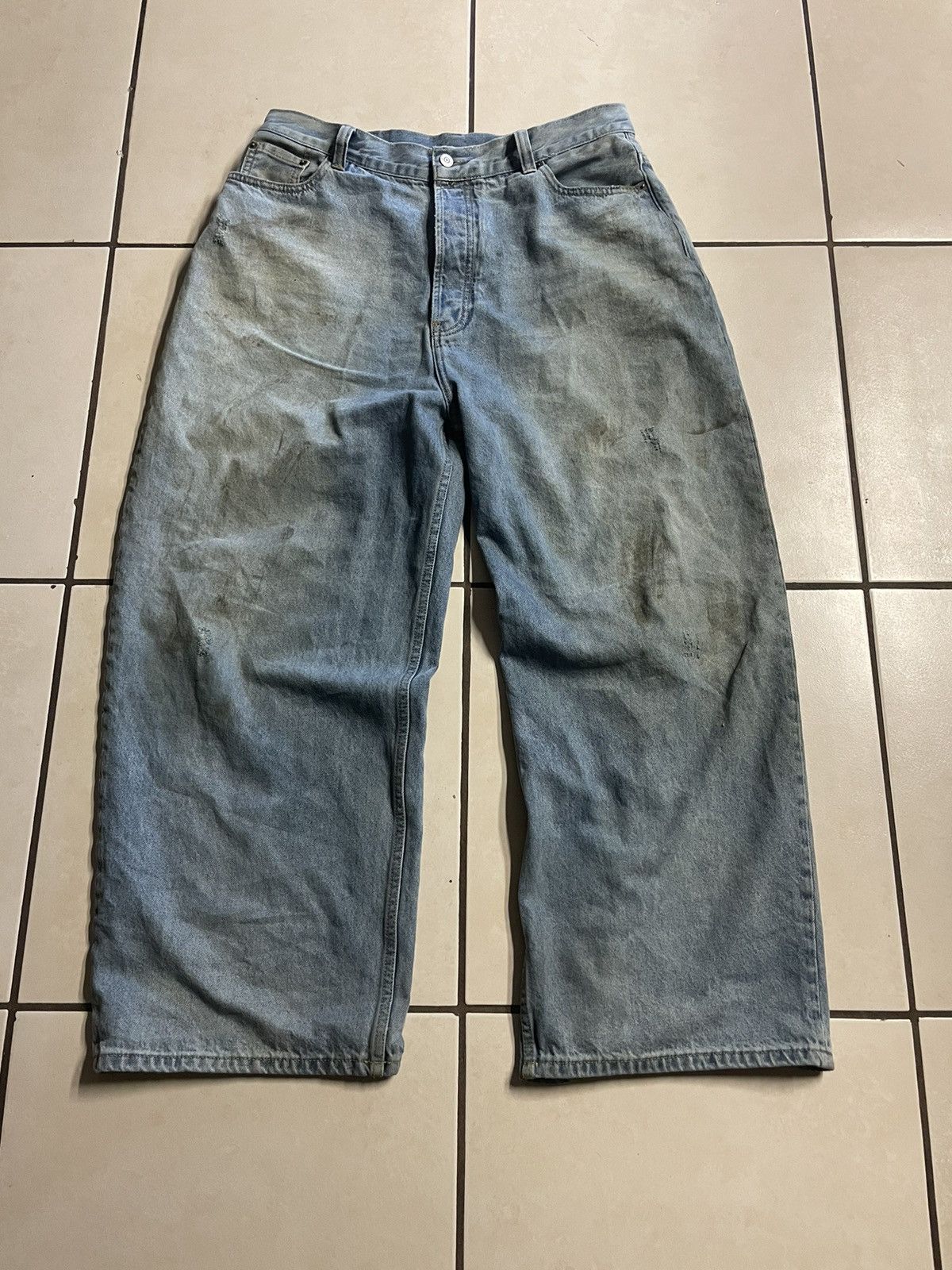 Acne Studios Acne Studios 2023m Super Baggy Jeans Mudwash | Grailed