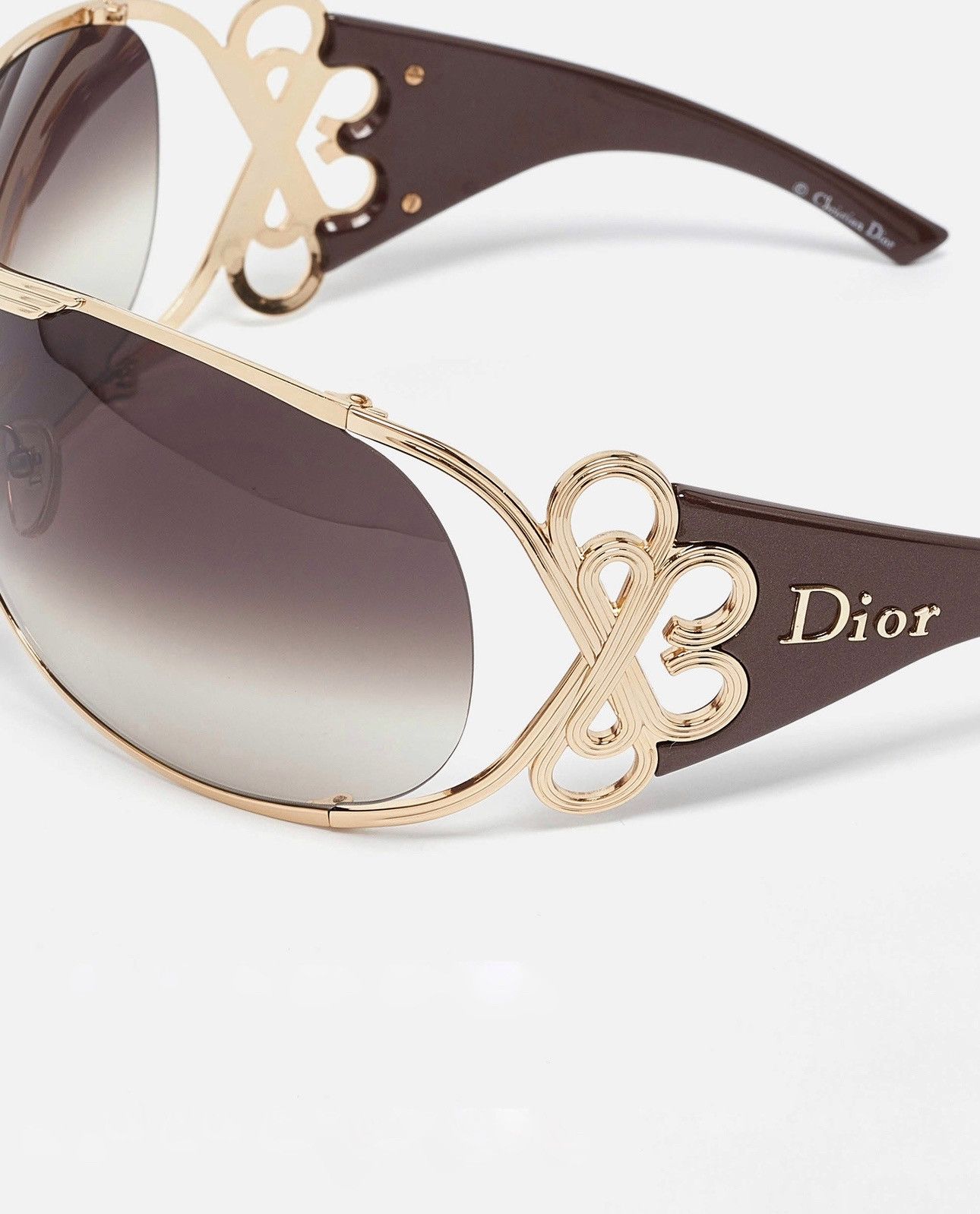 Dior × Streetwear × Vintage DIOR Galliano DIORI Mask Logo Sunglasses ...