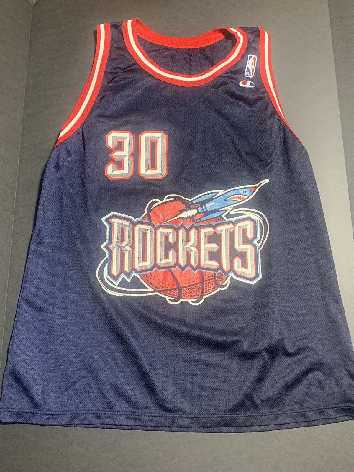 Champion × NBA × Vintage Vintage NBA Houston Rockets Kenny Smith ...