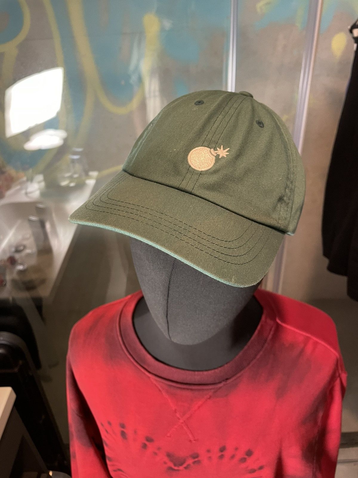The Hundreds The Hundreds Adjustable Hat - Baseball Hat - Army Green ...