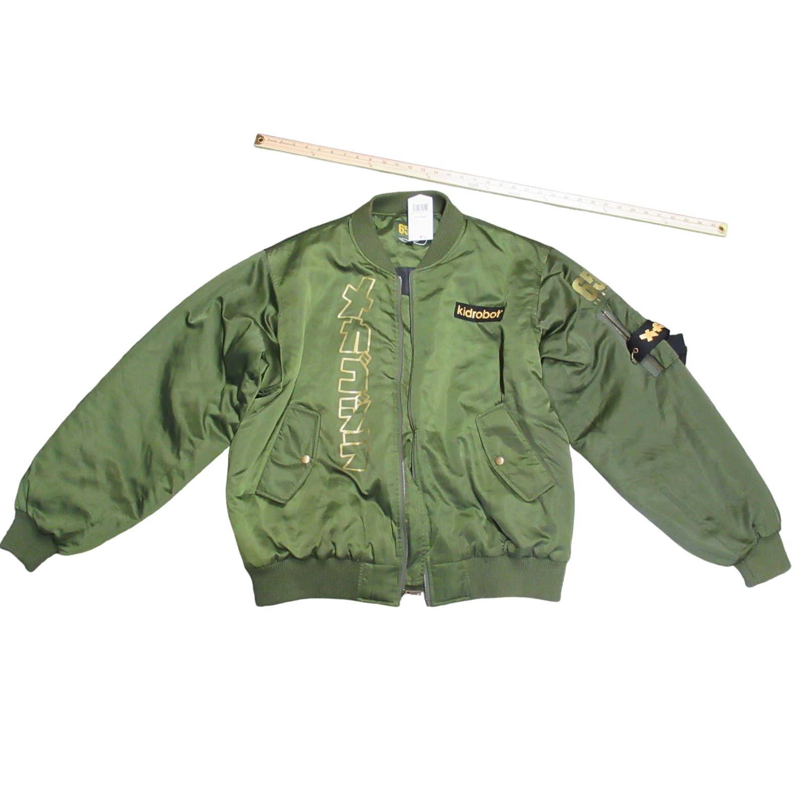 Kid Robot Kidrobot TOHO 2019 MECHA GODZILLA Bomber Jacket XXL | Grailed