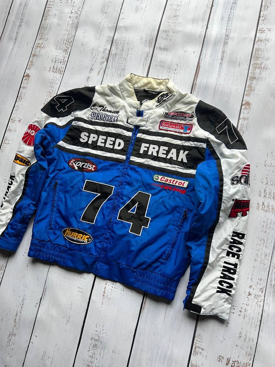 Formula 1 × Racing × Vintage SPEED FREAK F1 RACING JACKET VINTAGE ...