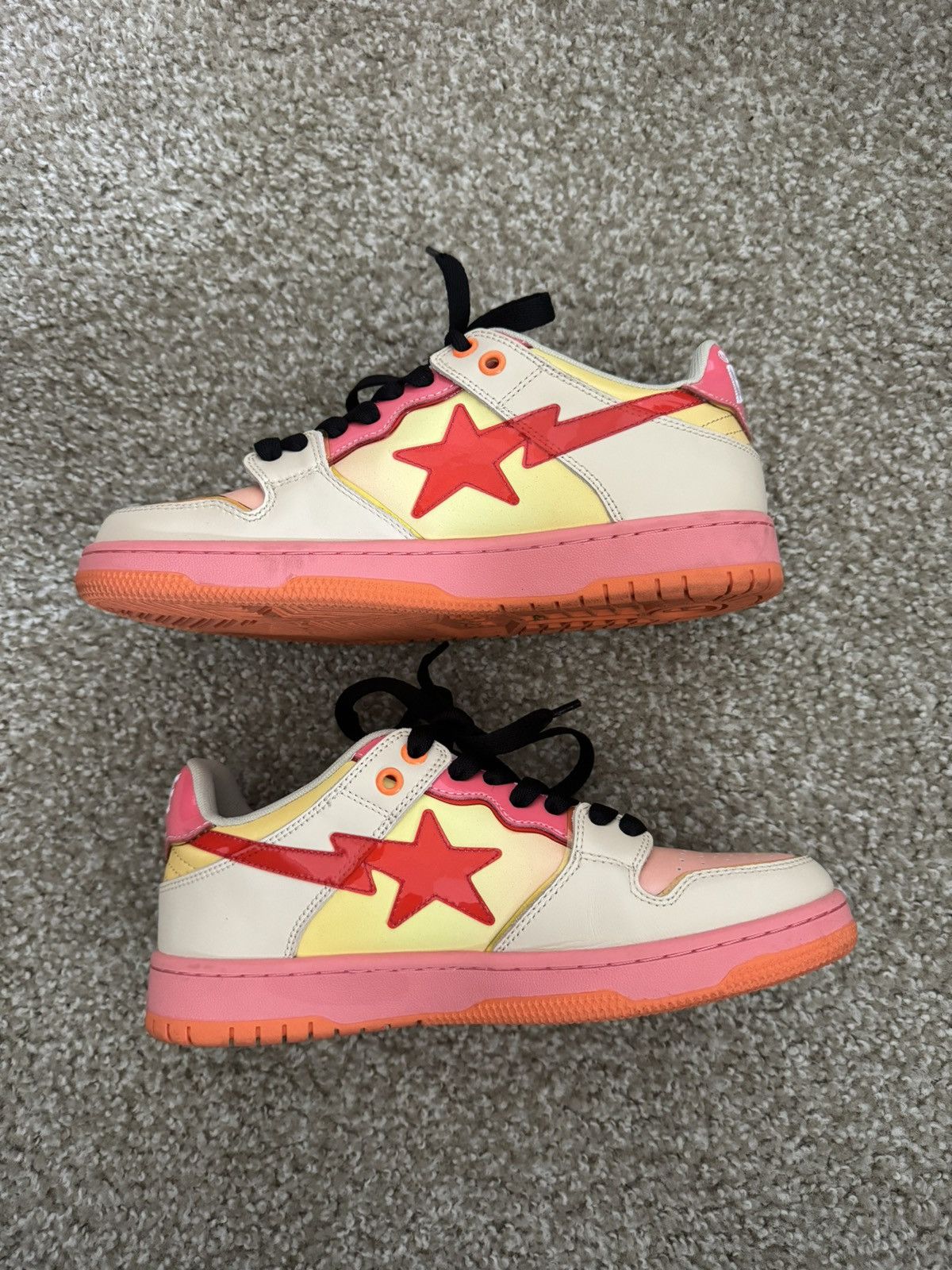 Bape A bathing ape low top sneakers | Grailed