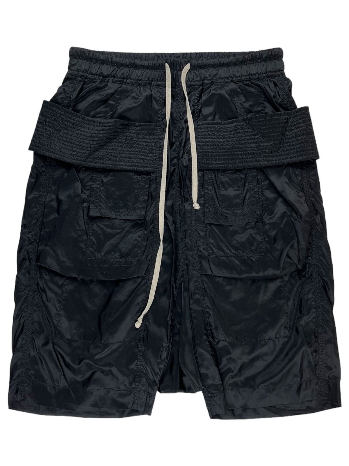 Rick Owens × Rick Owens Drkshdw SS19 Rick Owens Creatch Cargo Shorts ...