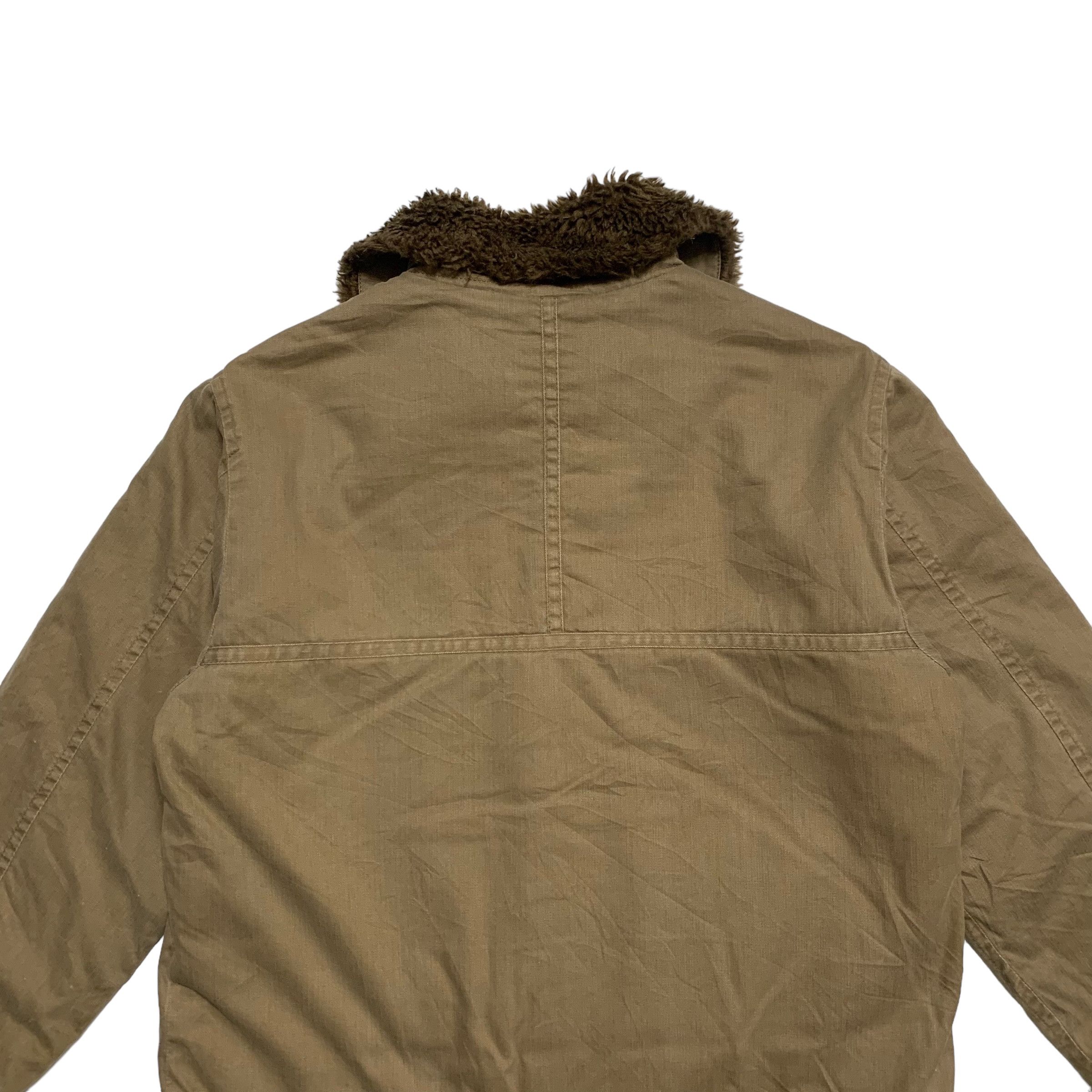 Vintage Chevignon Military Rugged Jeans Jacket | Grailed