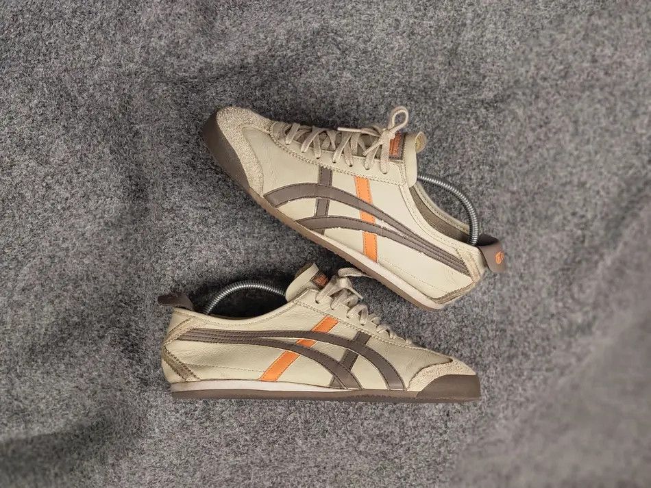 Asics Rare Vintage Asics Onitsuka Tiger México 66 Leather sneakers ...