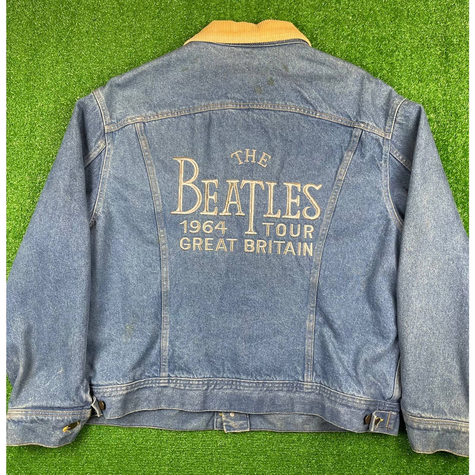 Band Tees × Made In Usa × Vintage Vintage Lee Denim The Beatles 1964 ...