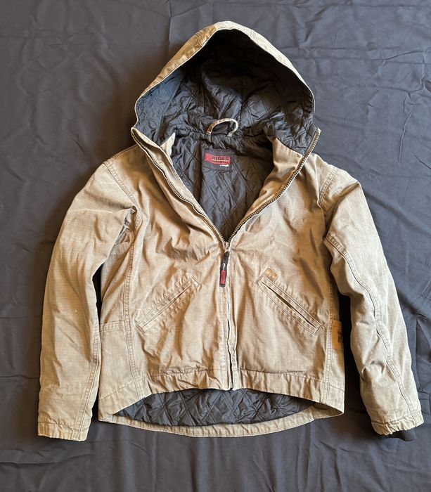 Wrangler Wrangler Riggs Workwear Olive Hooded Jacket Carhartt | Grailed