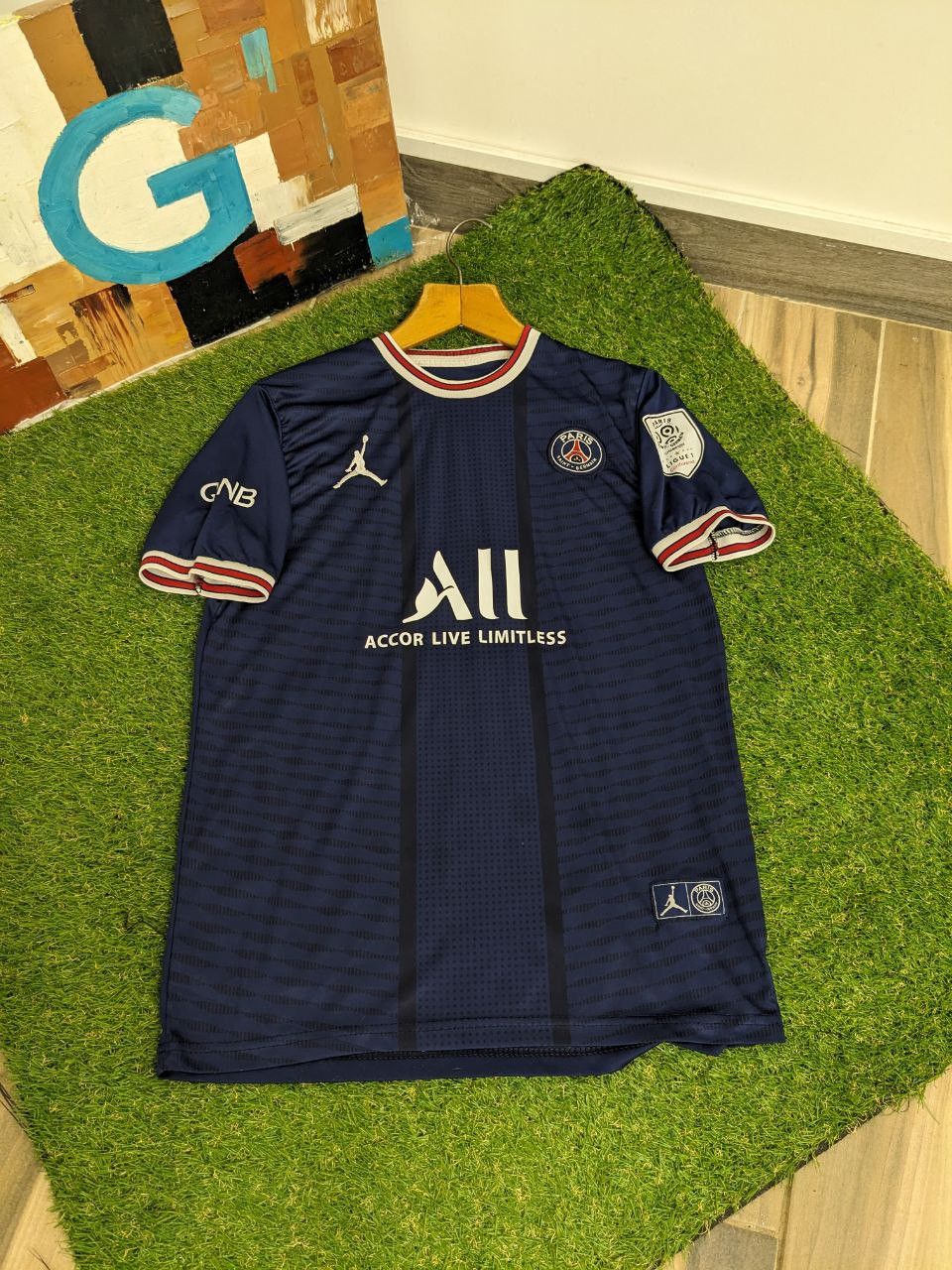 Jordan Brand Paris Saint-Germain PSG Lionel Messi Jordan Brand Jersey ...