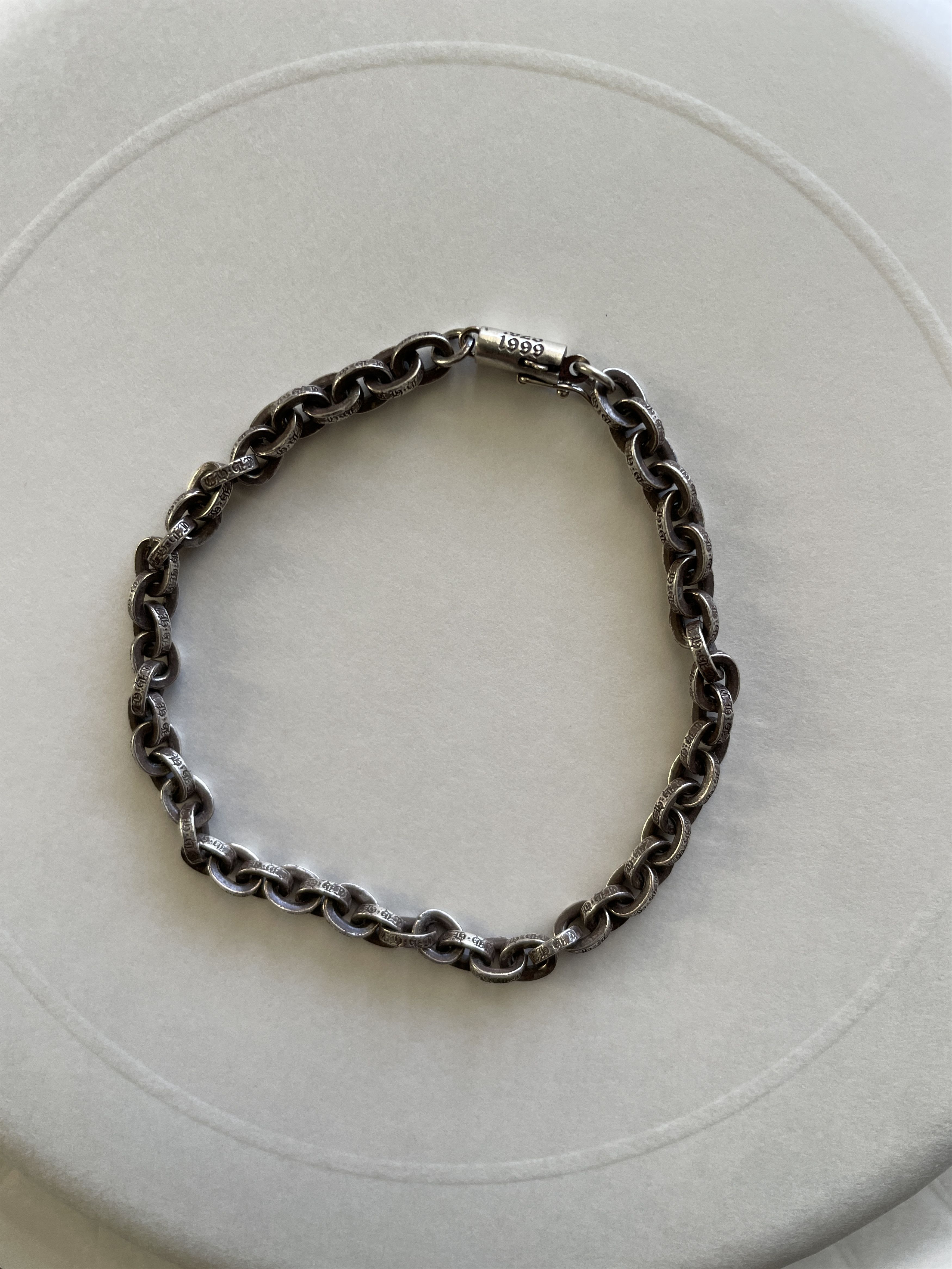 Chrome Hearts Chrome Hearts Paper Chain Bracelet 8 inch | Grailed