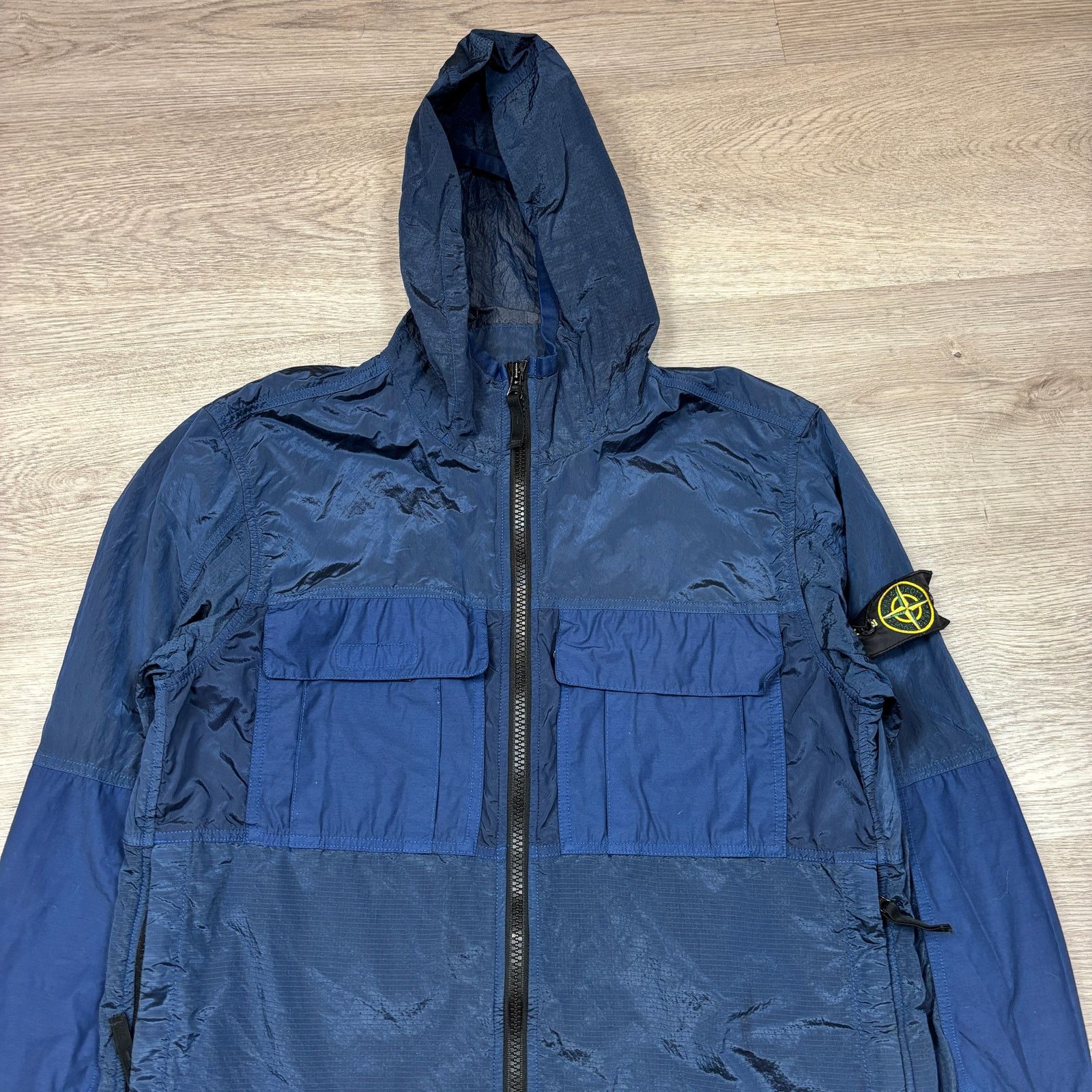 Stone Island Stone Island Nylon Metal Watro Ripstop Hooded Rain Jacket ...