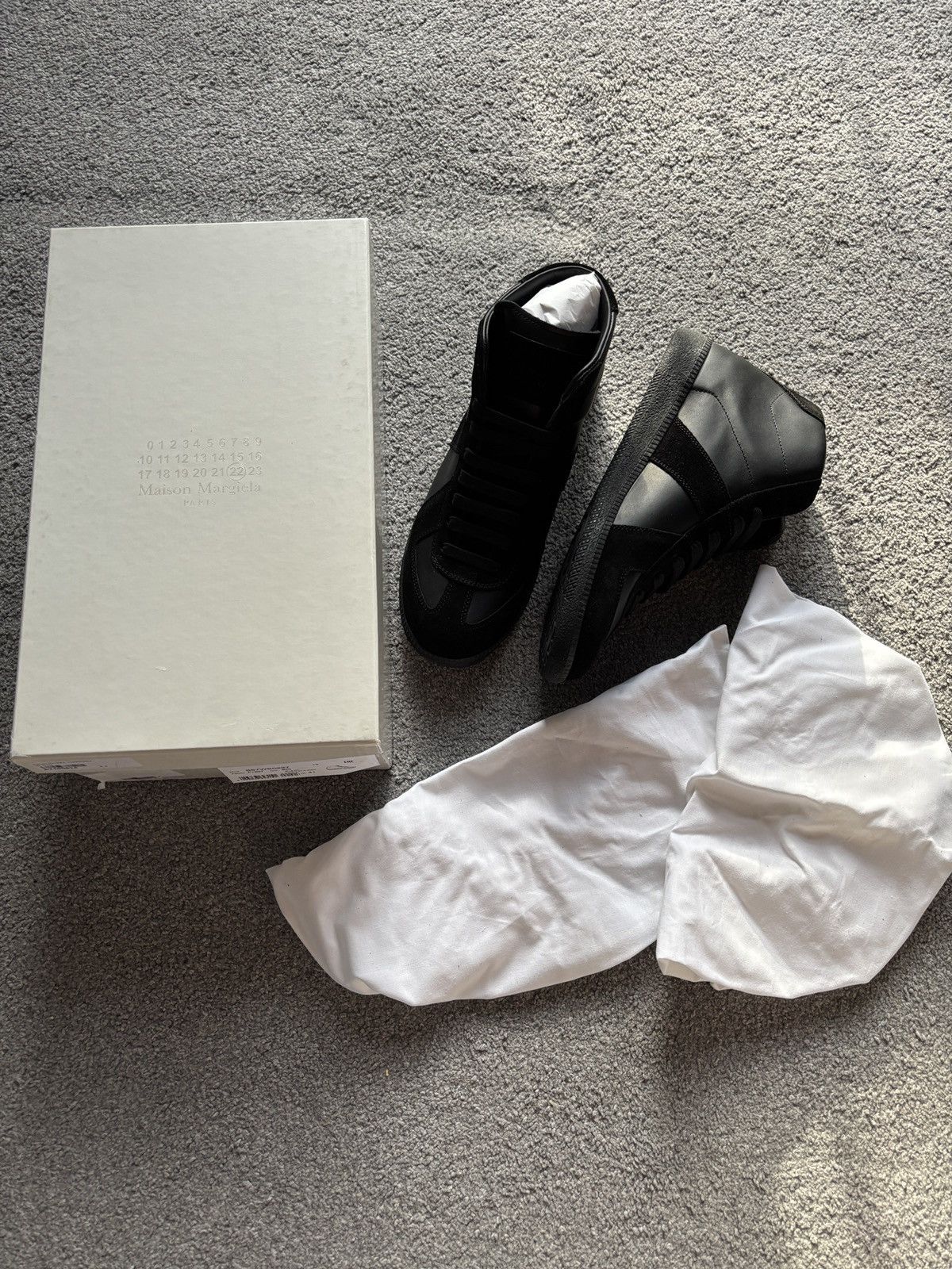 Maison Margiela Maison Margiela High top GATs | Grailed