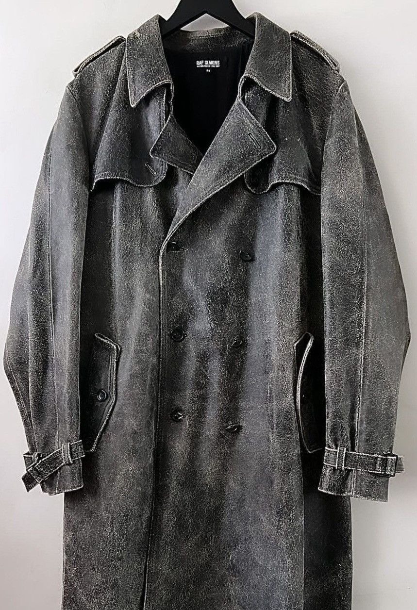 Raf Simons AW2002 Raf Simons Virginia Creeper Bondage Leather Jacket ...