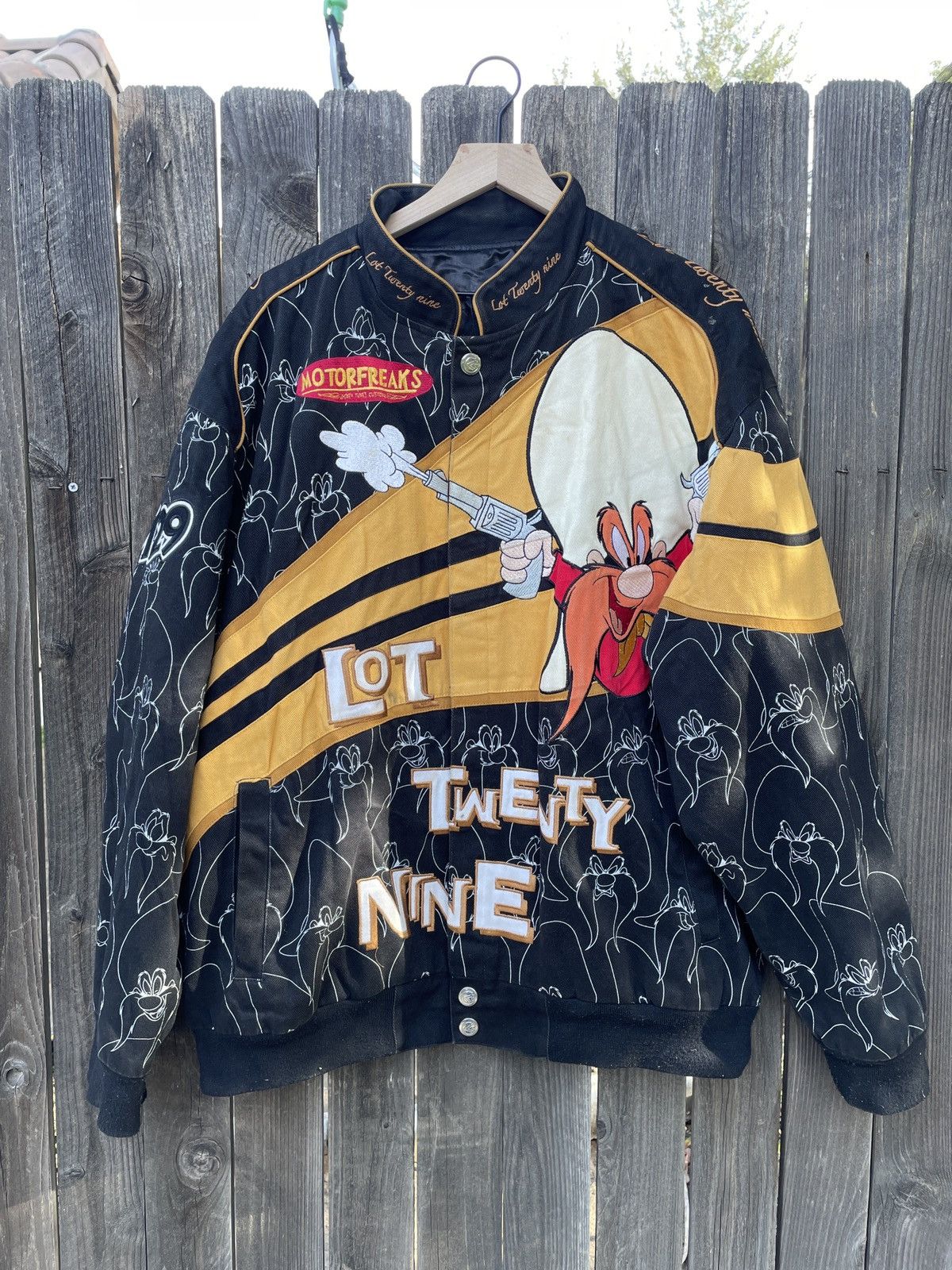 Streetwear × Vintage Lot 29 Yosemite Sam Looney Tunes Jacket Grailed