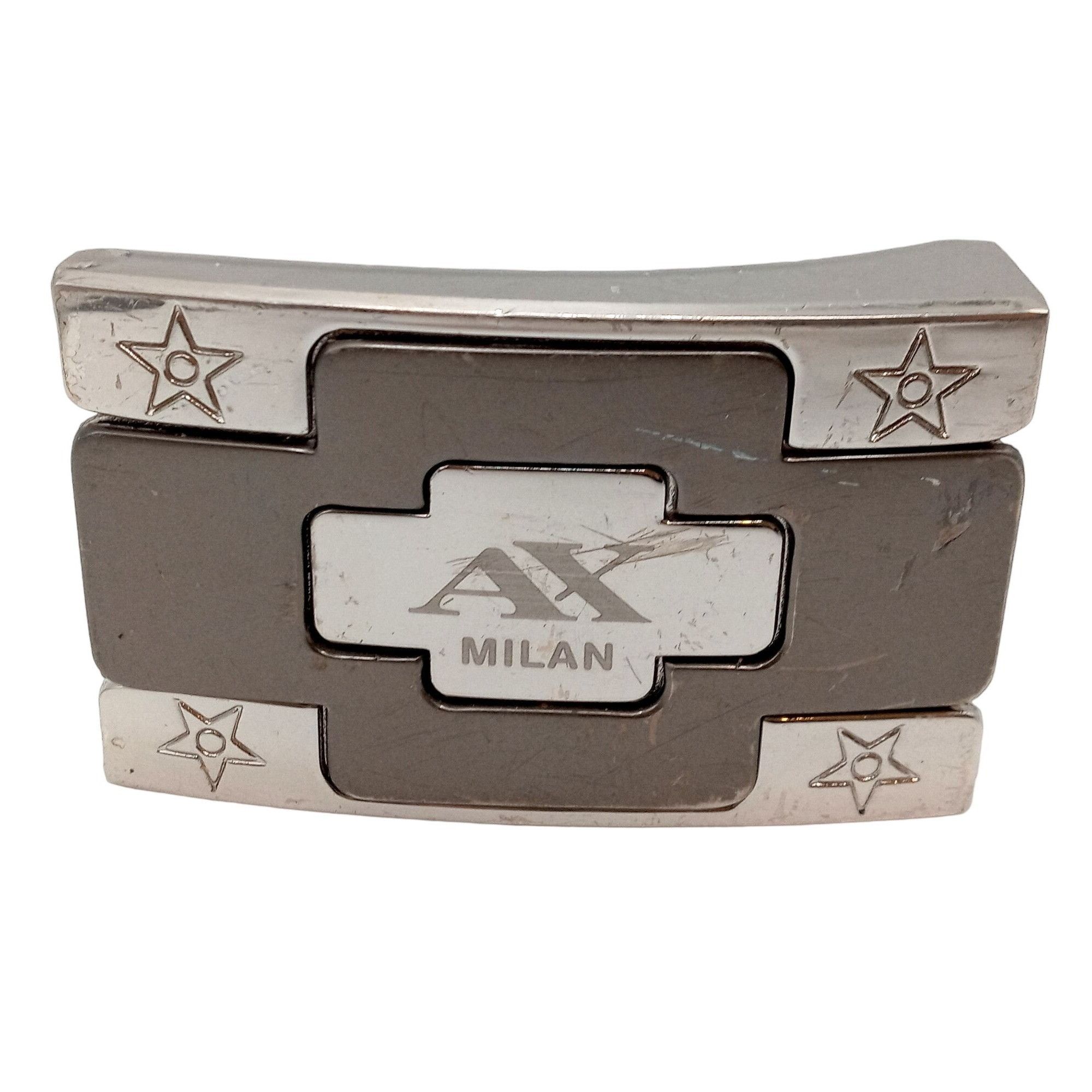 Vintage Ax Milan Belt Buckle Stars Vintage Western Wear Rodeo Cowboy ...