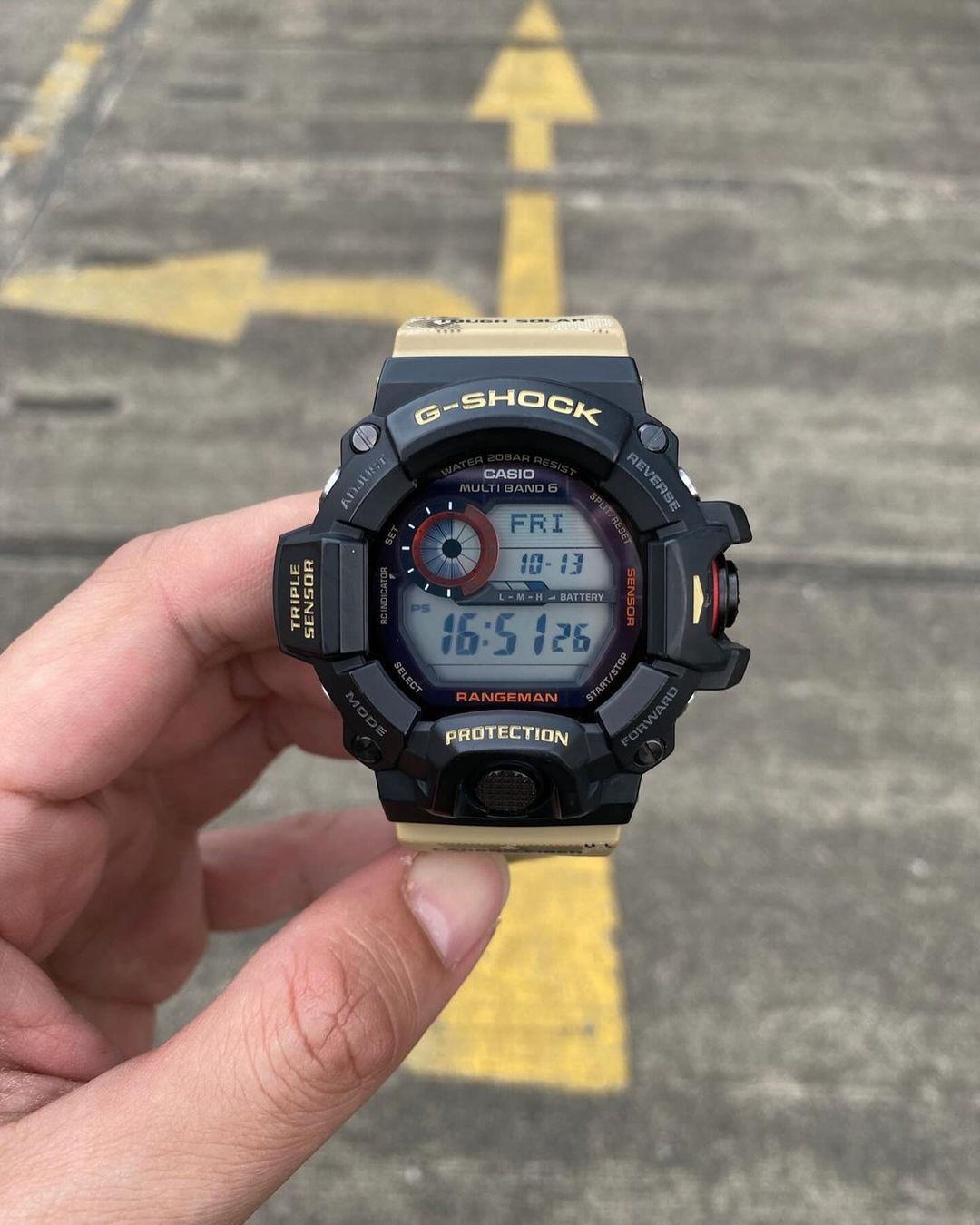 Casio × G Shock NEW CASIO G-Shock GW9400DCJ Rangeman Desert Camo | Grailed