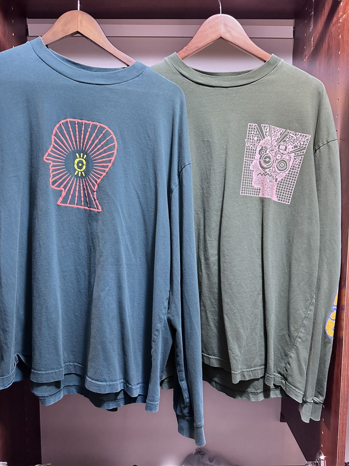 Brain Dead Brain Dead - Two long sleeves - Large - LSD/DNA & visions ...