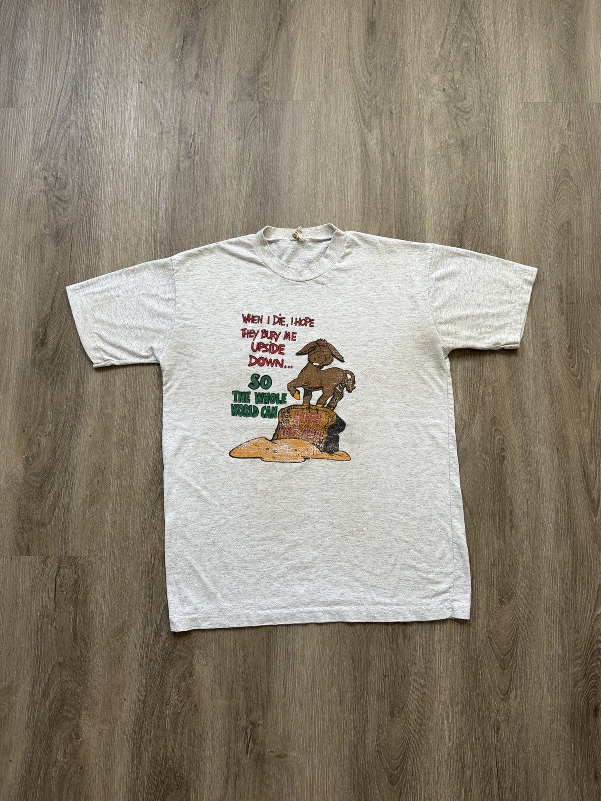 Vintage Vintage 90s Die Bury Me Upside Down Kiss My Ass Donkey | Grailed Vintage Vintage 90s Die Bury Me Upside Down Kiss My Ass Donkey | Grailed