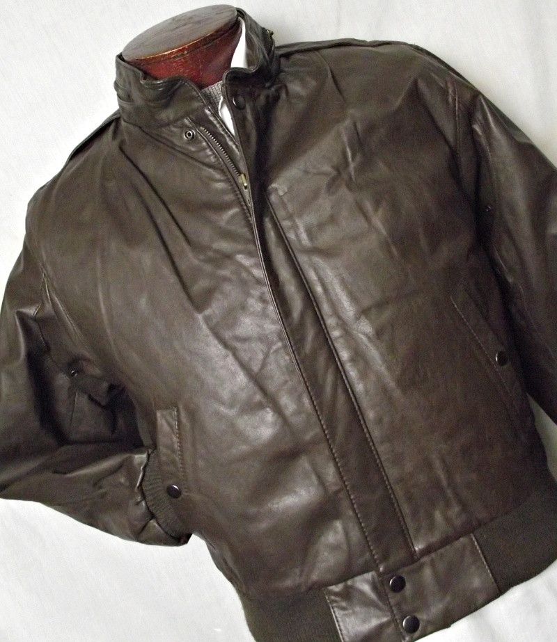 Vintage 1970s U2 Wear Me Out Mens Motorcycle Racer Leather Jacket | Grailed