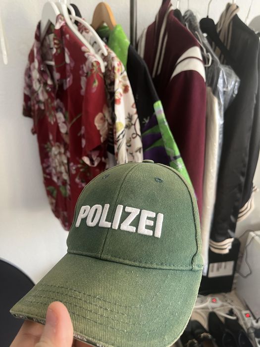 Vetements POLIZEI CAP | Grailed