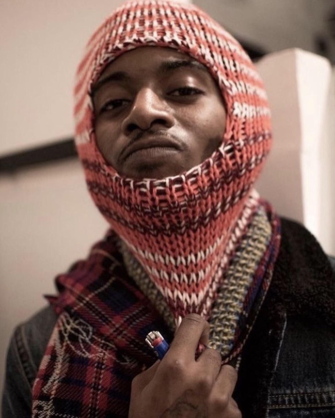 Calvin Klein 205W39NYC × Raf Simons PLAYBOI CARTI SKI MASK | Grailed