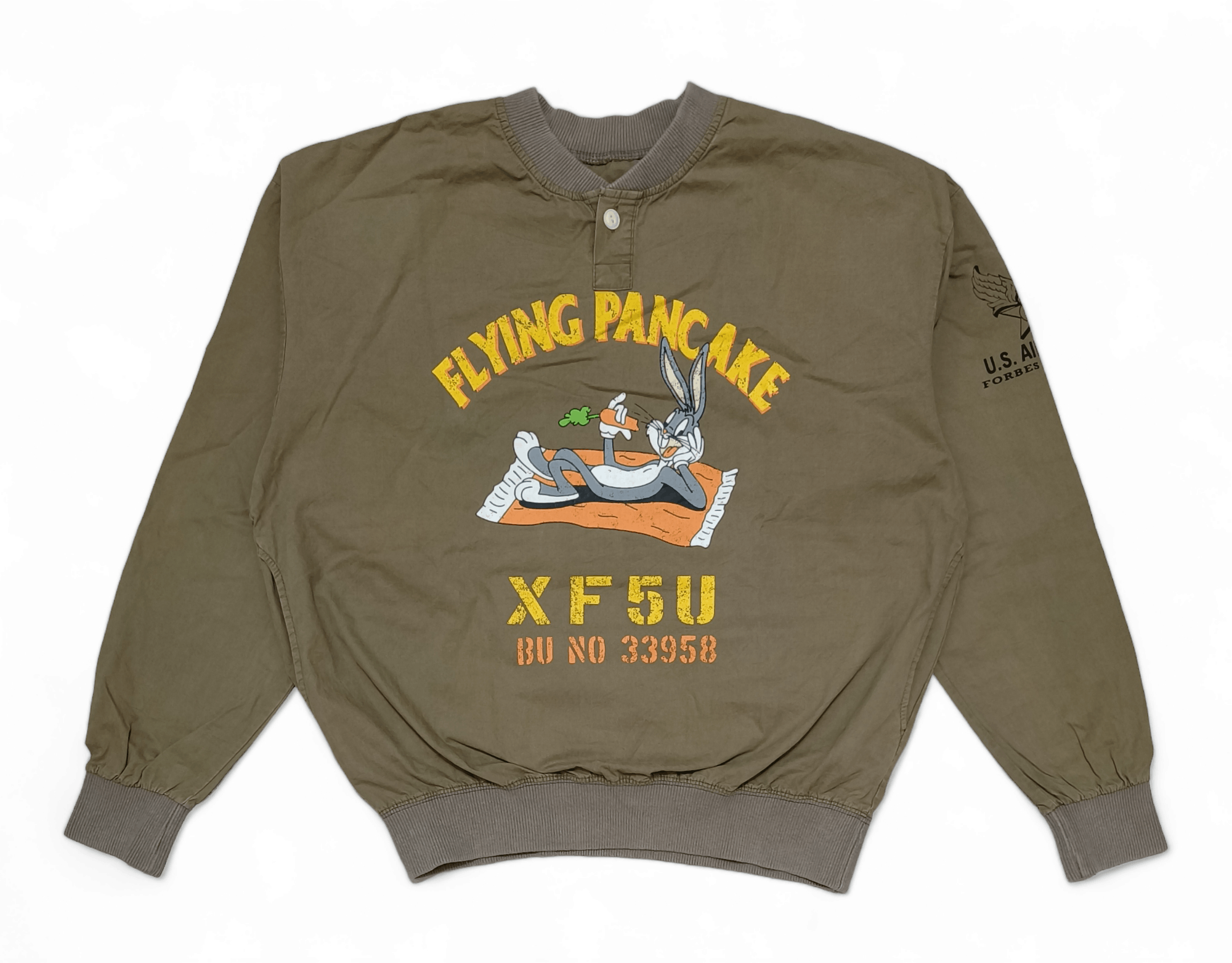 Vintage Vintage Military Style Bugs Bunny USAAF Flying Jacket | Grailed