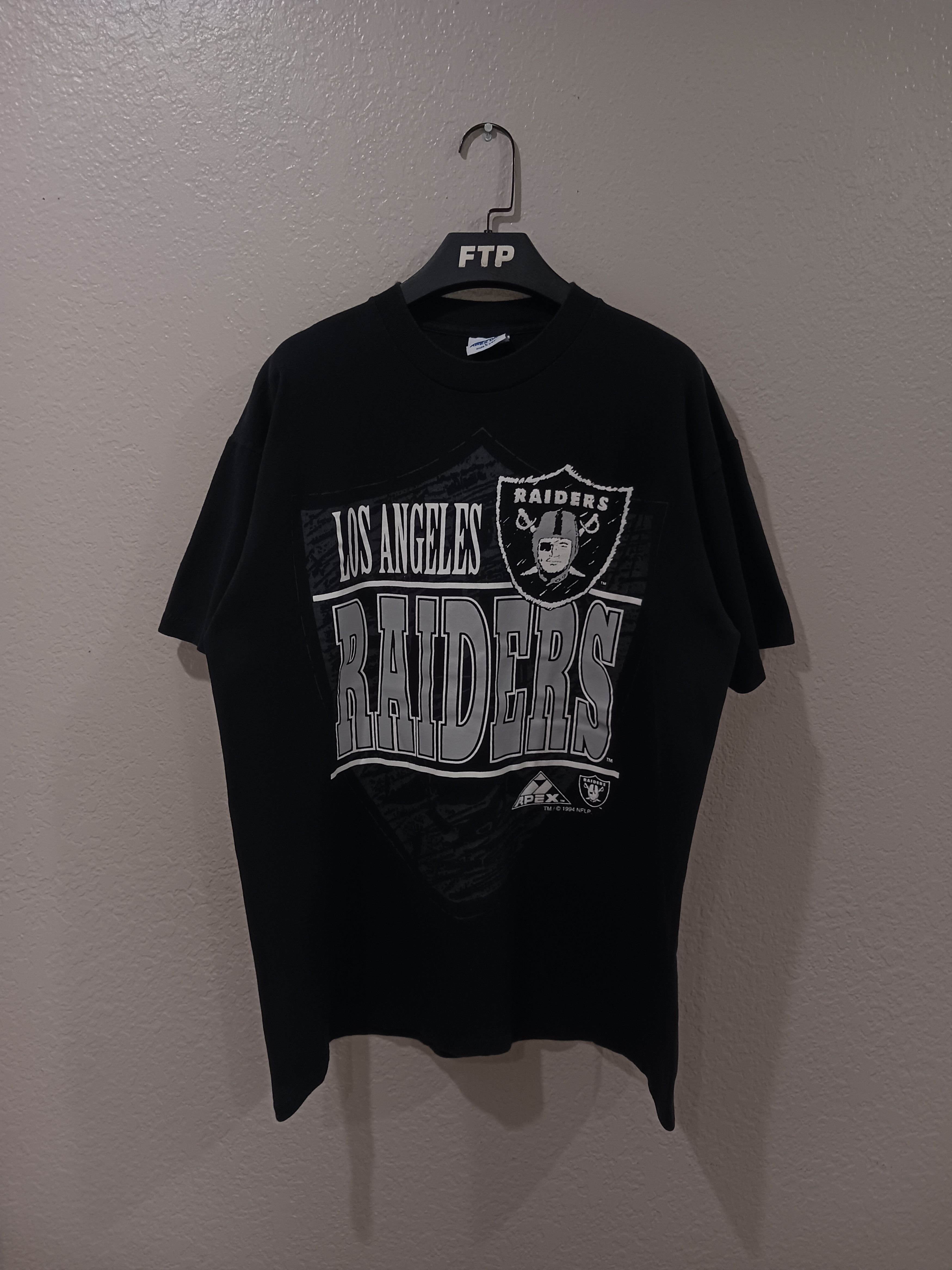 Apex One × Vintage Los Angeles Raiders Spell Out Logo 1994 Vintage Apex ...