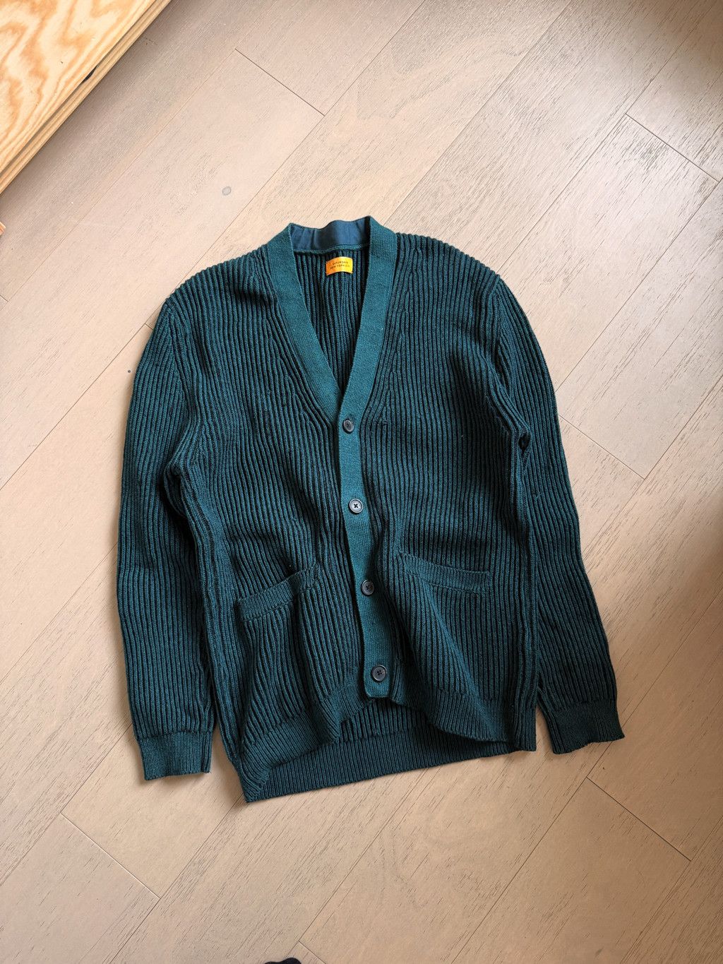 Saturdays NYC Saturdays NYC Black and Green Stefan Cardigan Saturdays ...