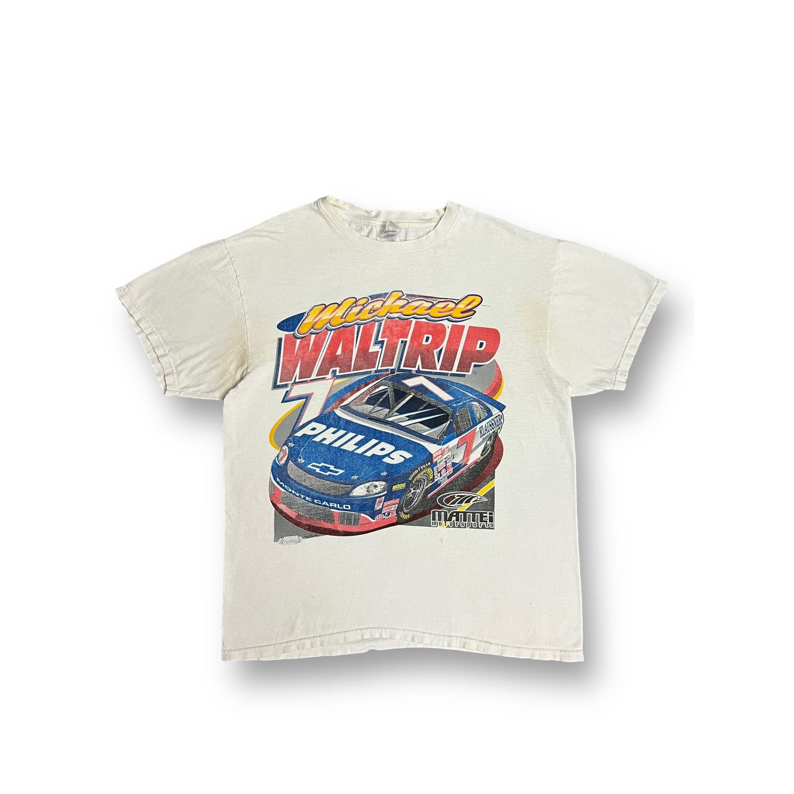 Vintage 1999 Nascar Michael Waltrip Racing T-shirt | Grailed