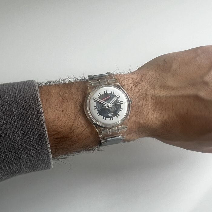 Swatch Clear Swatch Wrist Watch | Grailed