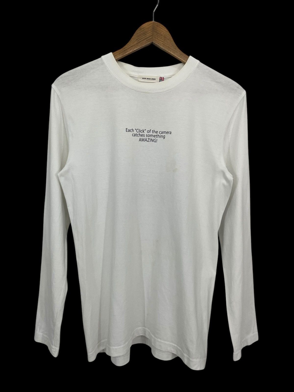 Art × Band Tees × Vintage Good Rock Speed Wording Y2K Art Photo | Grailed